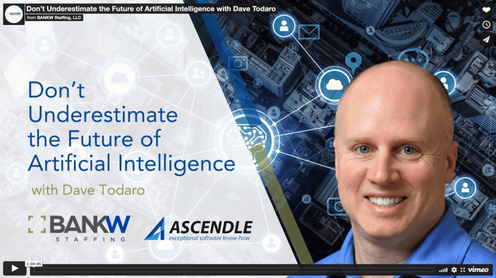 Don’t Underestimate the Future of Artificial Intelligence with Dave ...